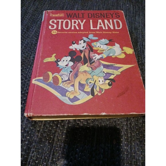 Disney | Toys | Walt Disneys Storyland By Golden Books 982 55stories ...